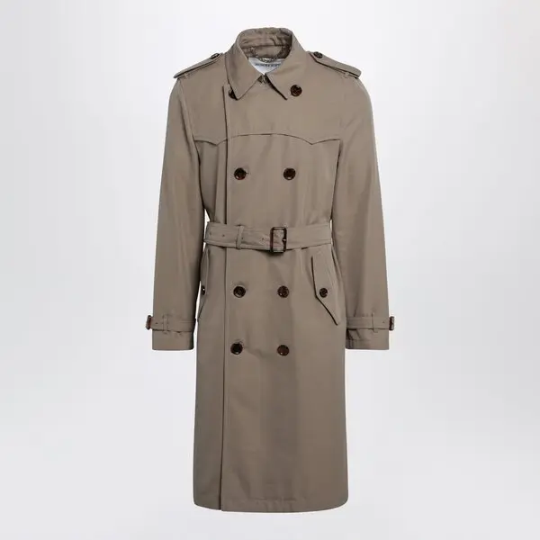 Burberry Short Foxfield Trench Coat - Cream