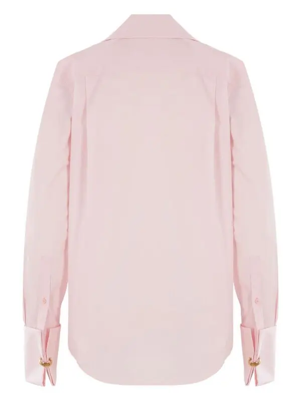 Loewe Draped Cotton Shirt - Multicolor