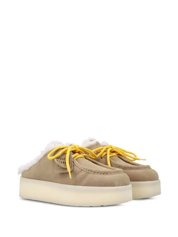 Miu Miu Suede Leather Slippers