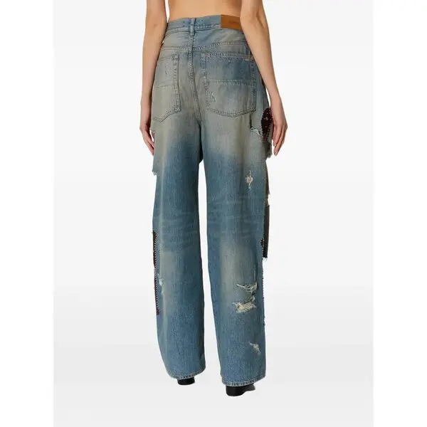 Amiri Denim Wide-leg Jeans