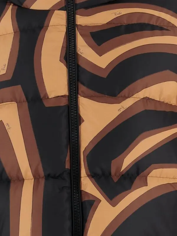 Emilio Pucci Printed Nylon Down Jacket