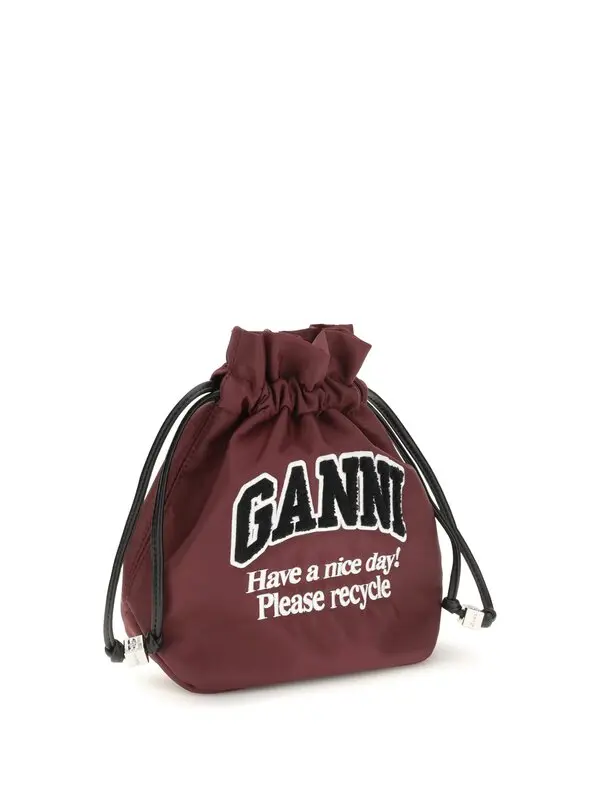 GANNI Nylon Pouch
