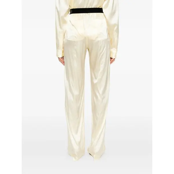 TOM FORD Trousers Straight Trousers - Yellow
