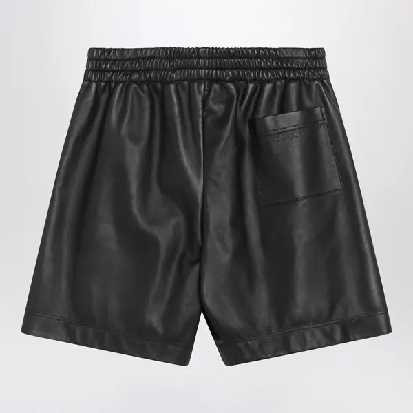 Gucci Leather Bermuda Shorts