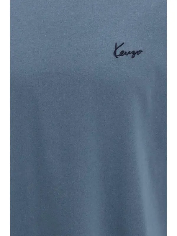 Kenzo Signature Embroidered Cotton T-shirt