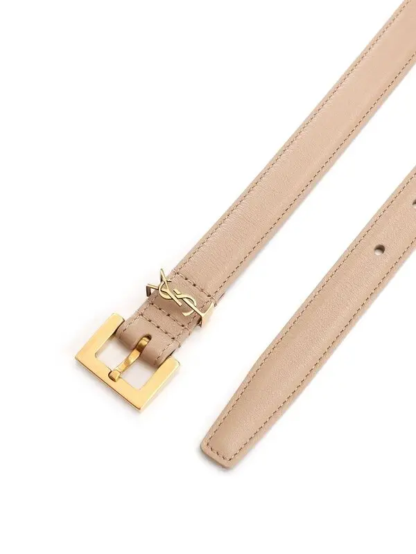 Saint Laurent Cassandre Thin Belt