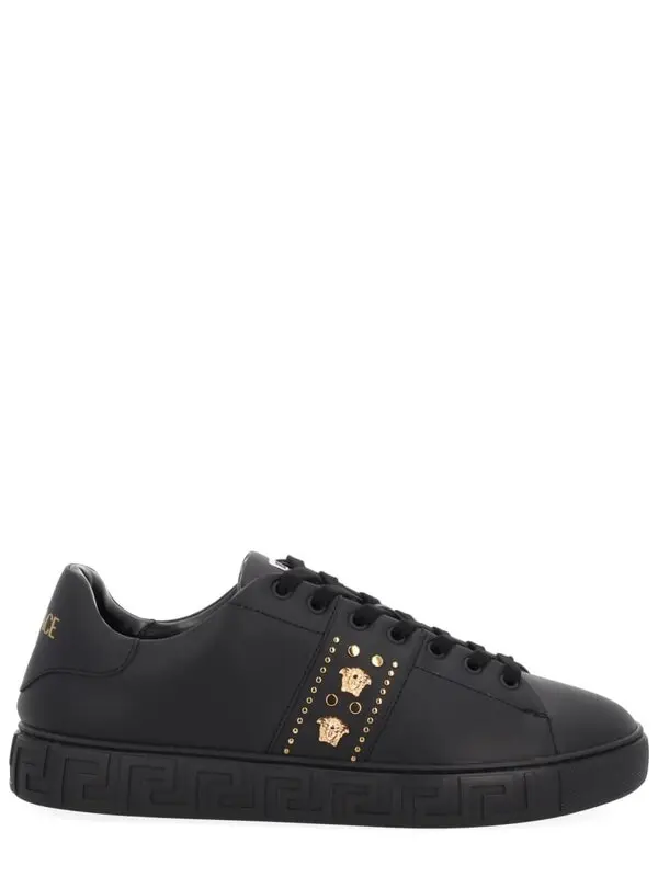 Versace Greek Sneaker - Black