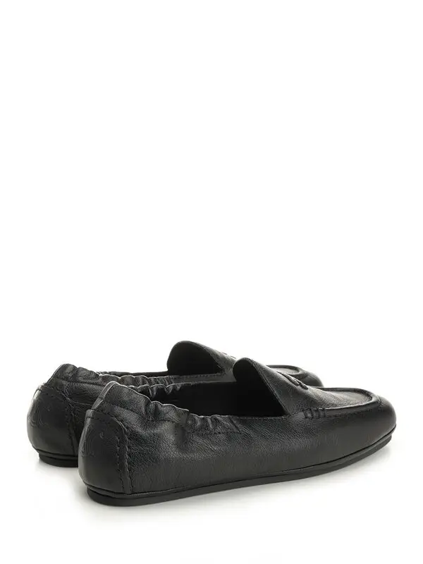 Celine Loafer With Triomphe Goatskin