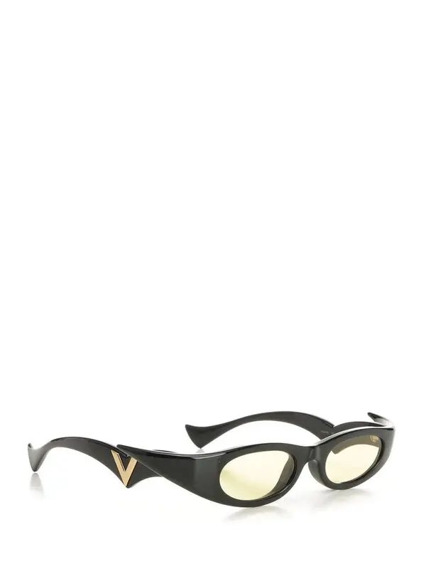 Valentino Garavani Acetate Sunglasses - Black