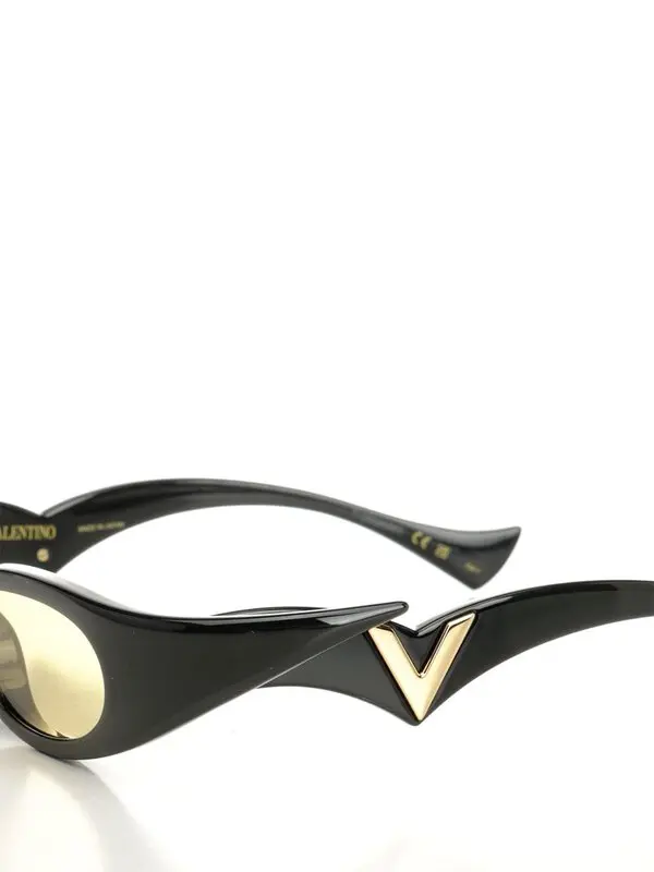 Valentino Garavani Acetate Sunglasses - Black