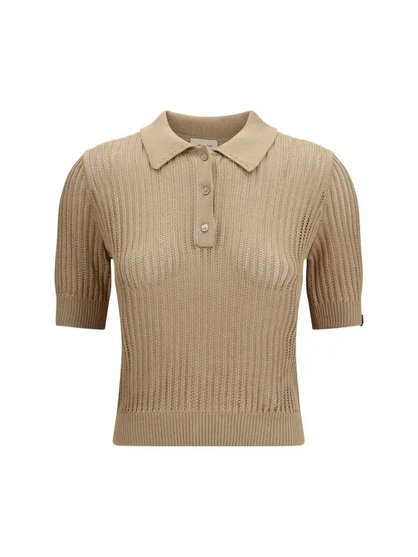 Jacob Cohen Cotton Polo - Cream