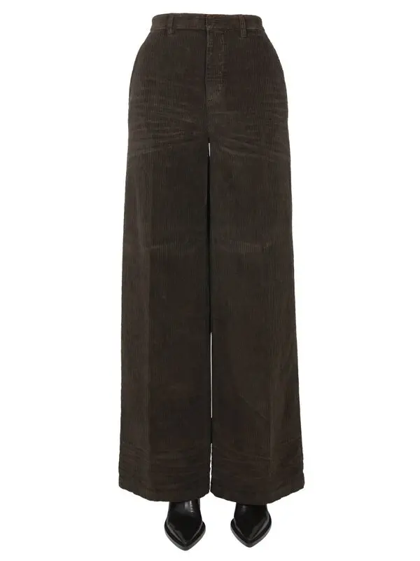 Dsquared2 Wide Leg Pants - Brown