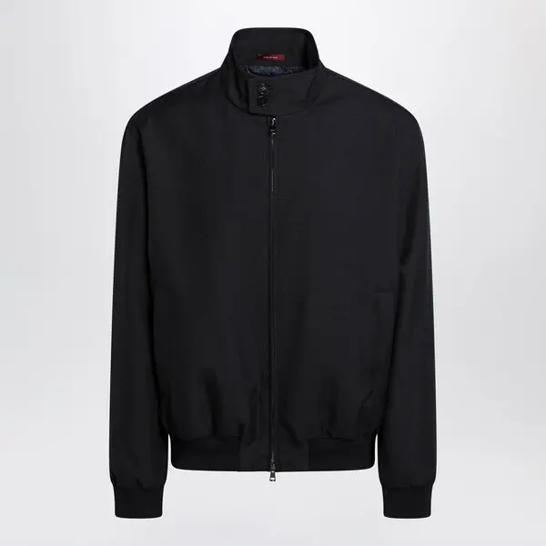 Gucci Zip-up Jacket In Wool-blend Twill