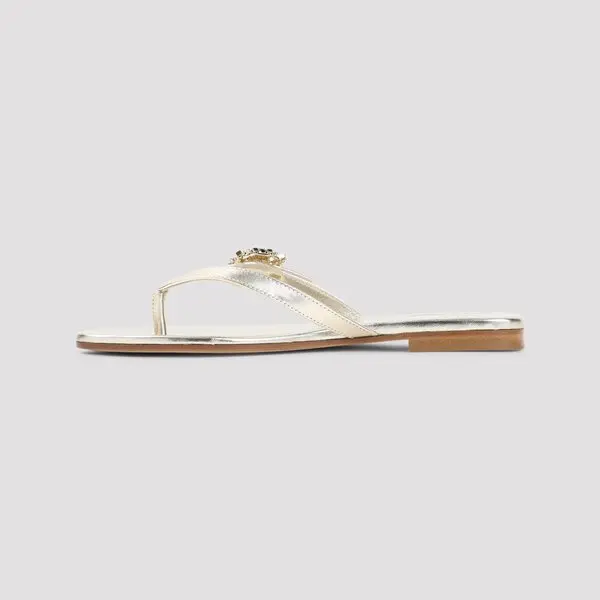 ROGER VIVIER Strass B Flip Flops - Multicolor