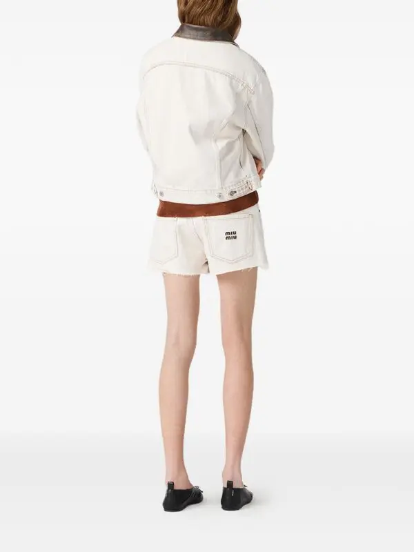 Miu Miu Denim Cotton Jacket