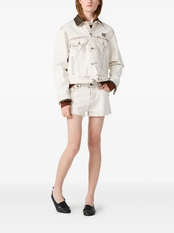 Miu Miu Denim Cotton Jacket