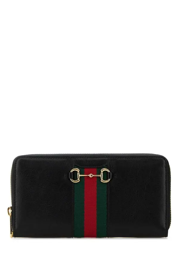 Gucci Leather Wallet - Black
