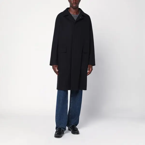Tagliatore Loyds Coat In Black Tailor