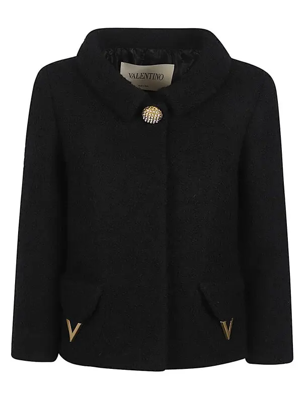 Valentino Garavani Vlogo Signature Wool Jacket - Multicolor