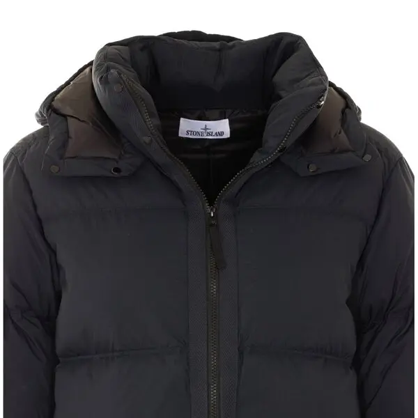 Stone Island Matt Ripstop Cordura Logo Down Jacket