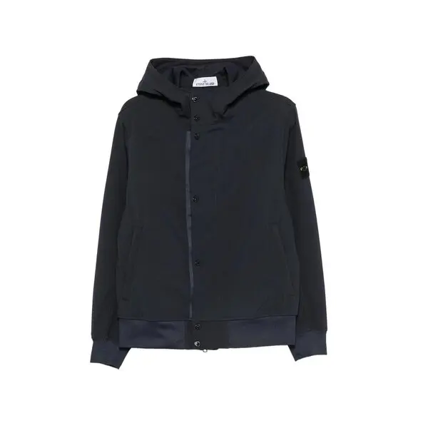 Stone Island Hooded Jacket - Blue