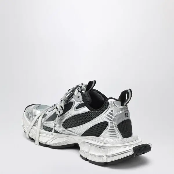 Balenciaga Black/grey/white 3xl Gradient Sneakers - Multicolor