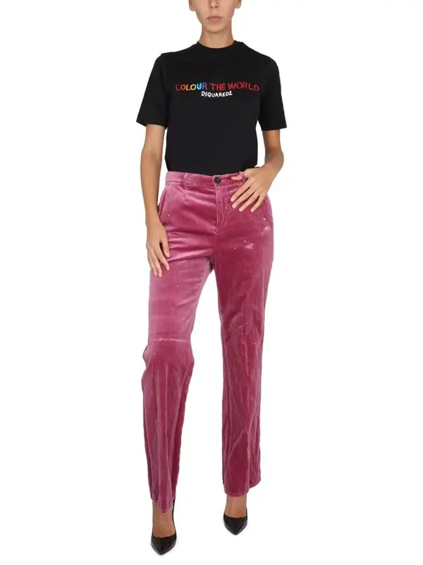 Dsquared2 T-shirt With Logo - Black