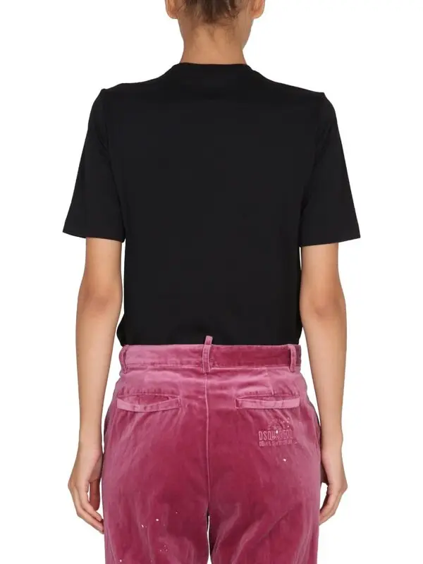 Dsquared2 T-shirt With Logo - Black