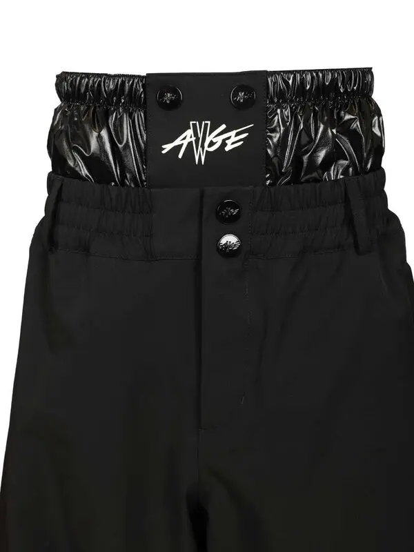 Moncler X A$ap Rocky Logo Print Shorts - Black