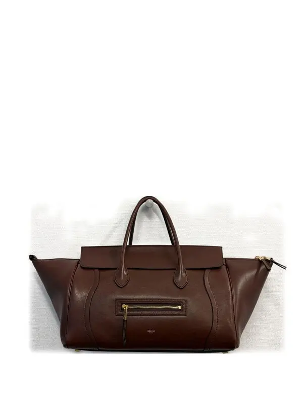 Celine Medium Luggage Leather Tote Bag - Multicolor