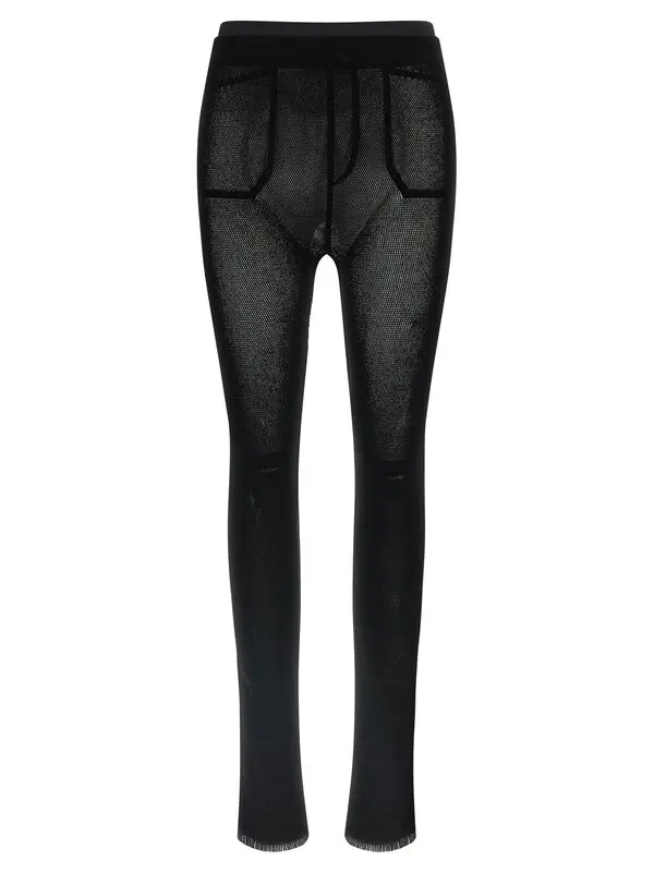 Issey Miyake Seen Unseen Ap' Leggings - Black