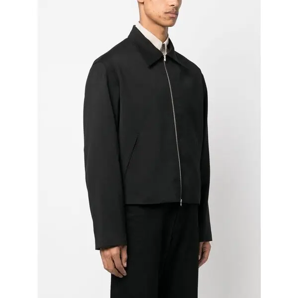 Our Legacy Virgin Wool Bomber Jacket - Black
