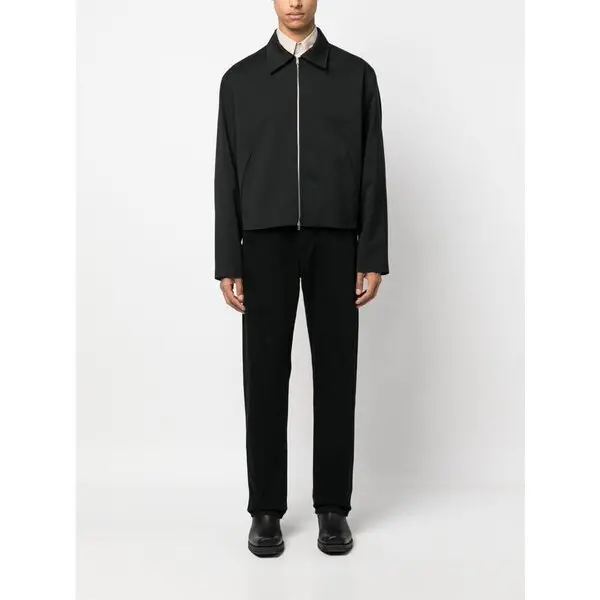 Our Legacy Virgin Wool Bomber Jacket - Black
