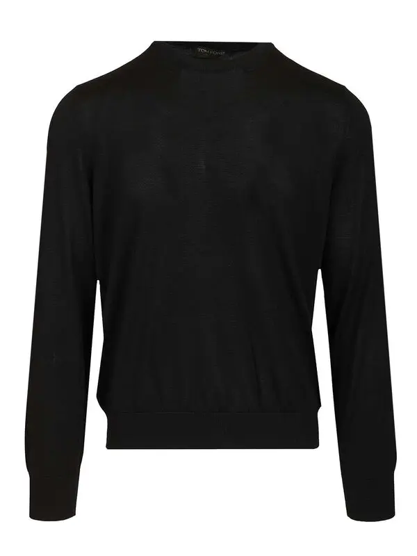 TOM FORD Silk Sweater - Black