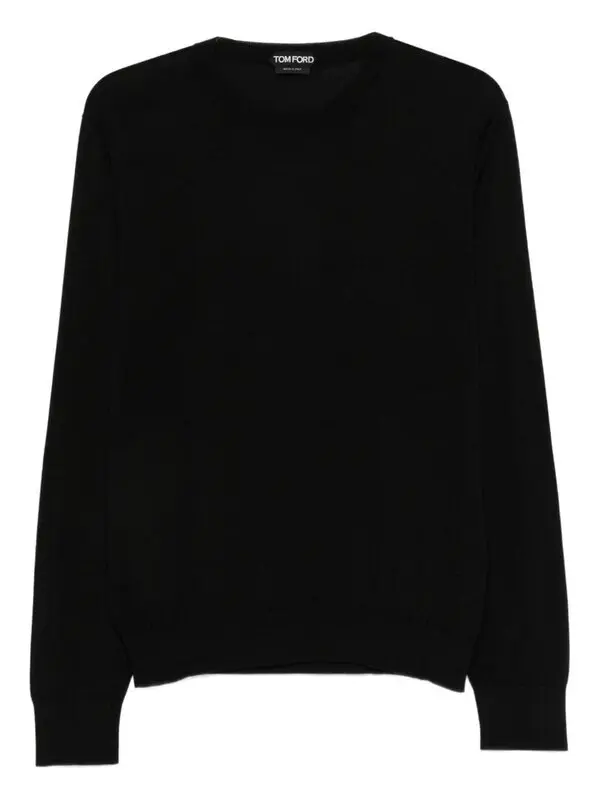 TOM FORD Silk Pullover - Black