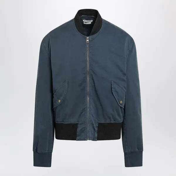 JW Anderson Cotton Vintage Finish Bomber Jacket