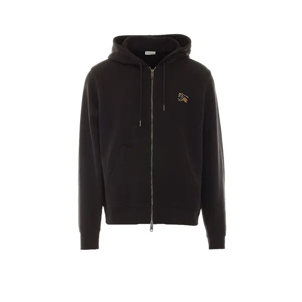 Burberry Check Knight Stamp Hoodie