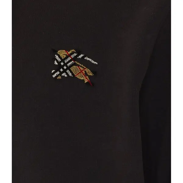Burberry Check Knight Stamp Hoodie