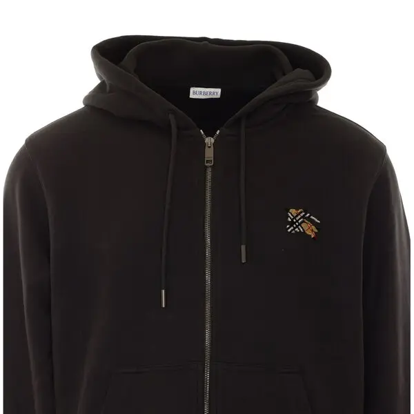 Burberry Check Knight Stamp Hoodie