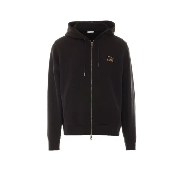 Burberry Check Knight Stamp Hoodie