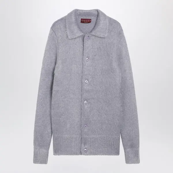Gucci Brushed Mohair Wool Cardigan