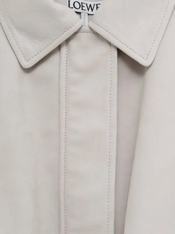 Loewe Suede Leather Bomber Jacket