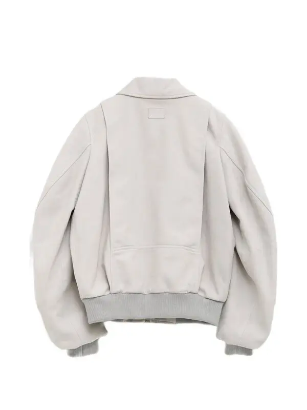 Loewe Suede Leather Bomber Jacket