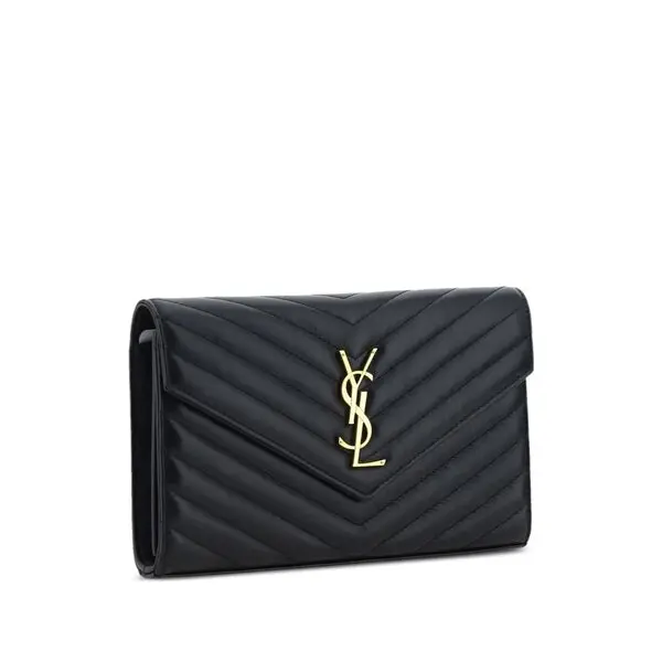 Saint Laurent Wallets & Purses - Black