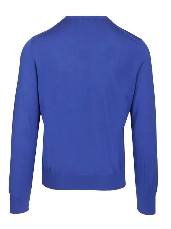 TOM FORD Silk Sweater - Blue