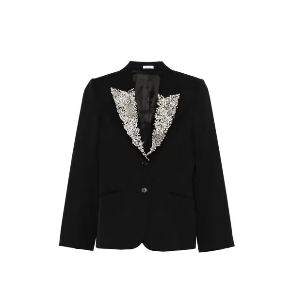 Alexander McQueen Jackets Blazers - Black