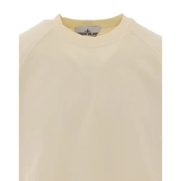 Stone Island Logo Sweatshirt - White