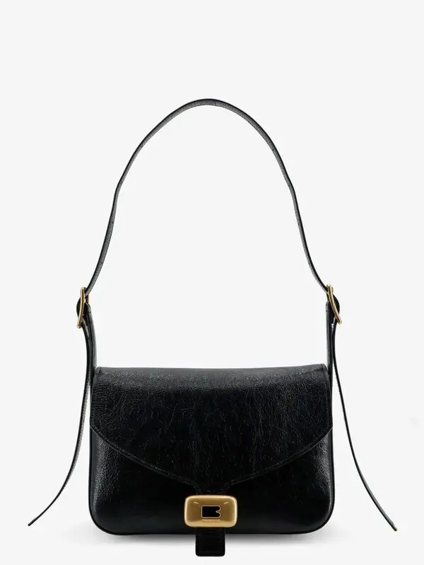 Balenciaga Clicca Arena Leather Medium Shoulder Bag