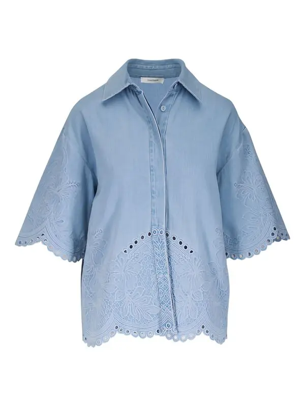 Zimmermann Daylight Denim Shirt - Multicolor