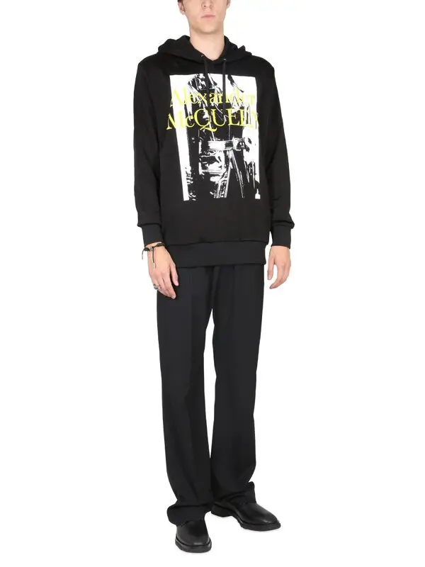 Alexander McQueen Sweatshirt With Atelier Print